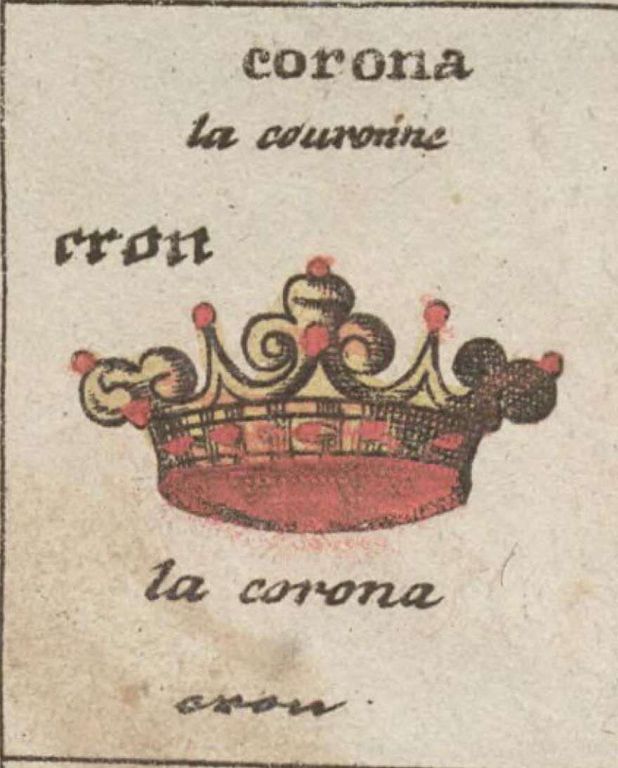 corona - Latin Visual Dictionary - Neuer Lust-Weg